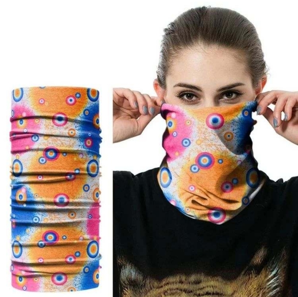 Accessories | Nwt Multi Use Face Mask Scarf Headband Reusable | Poshmark